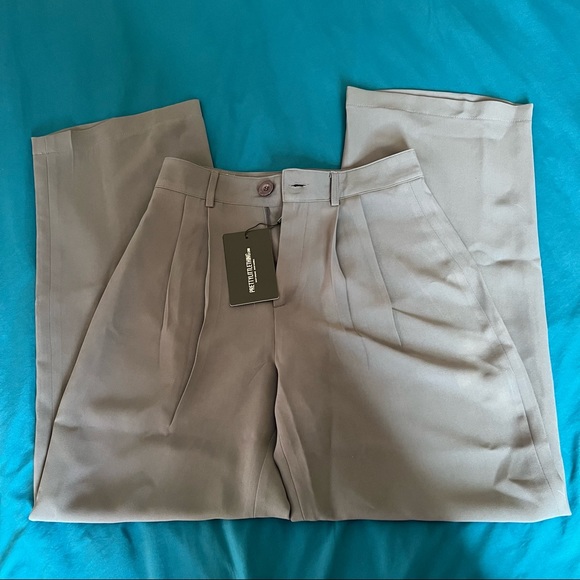 PrettyLittleThing | Pants & Jumpsuits | Plt Petite Midrise Dad Pants ...